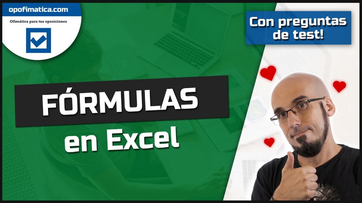 ¿Cómo escribir fórmulas en Excel? Curso de Excel - Opofimatica